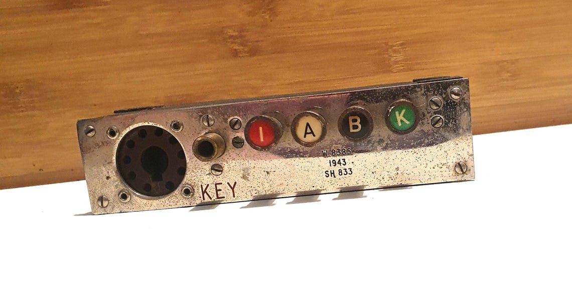 Ww2 Radio Selector Switch - in Case - Etsy