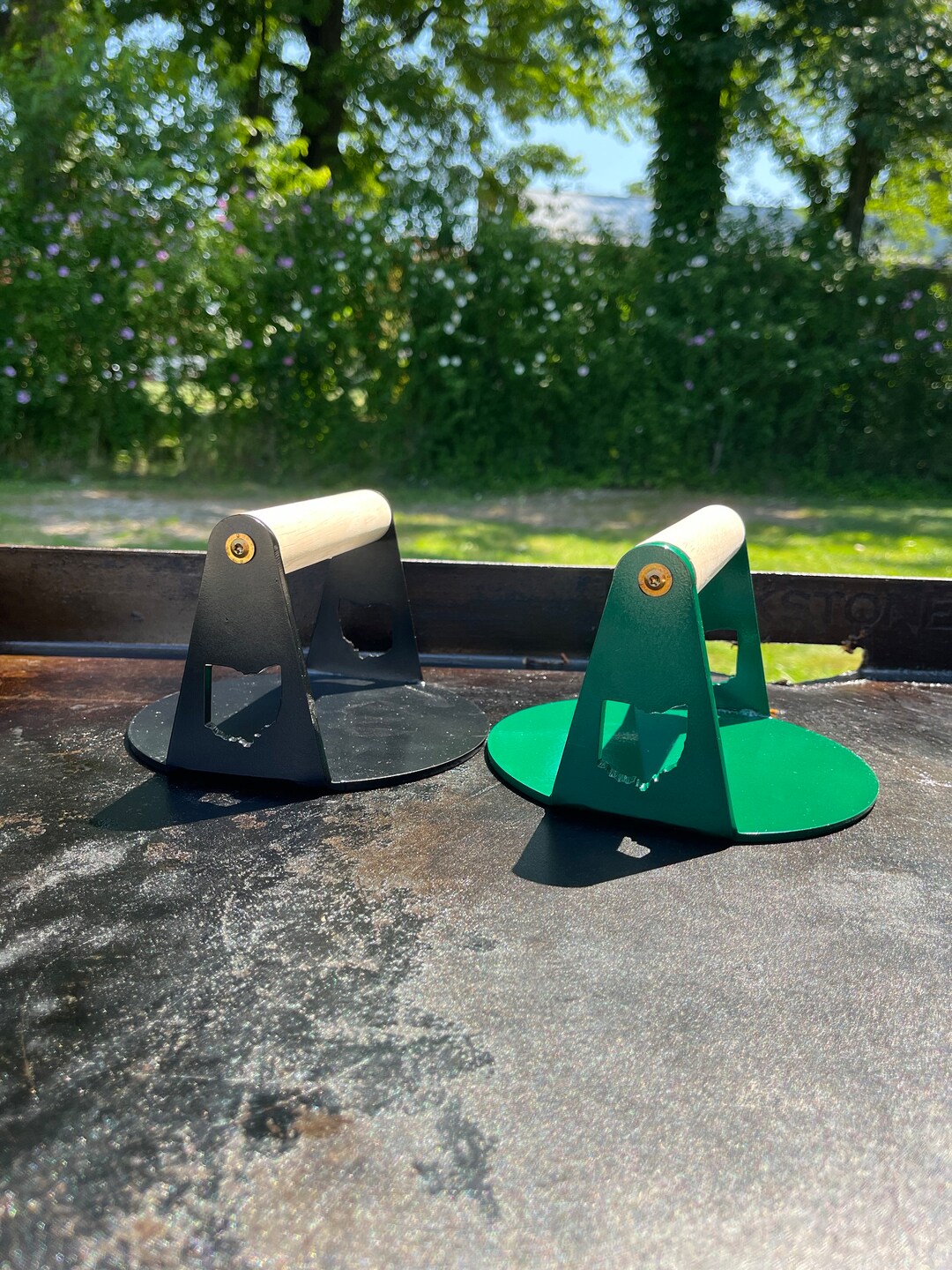 Customized State Burger Smasher , Powder Coated Steel Burger Press ...