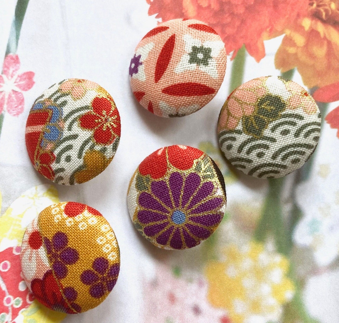 5 Japanese Purple Red Blue Green Cherry Blossom Sakura Flower Coat ...
