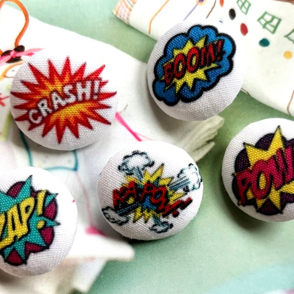 Superhero Button - Etsy