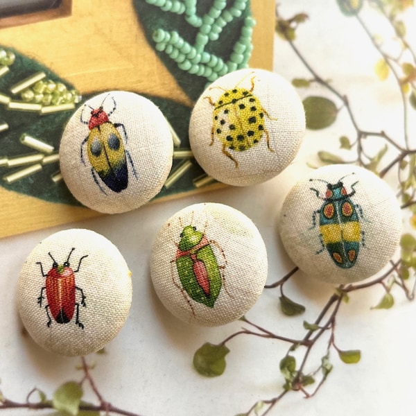 Insect Buttons - Etsy