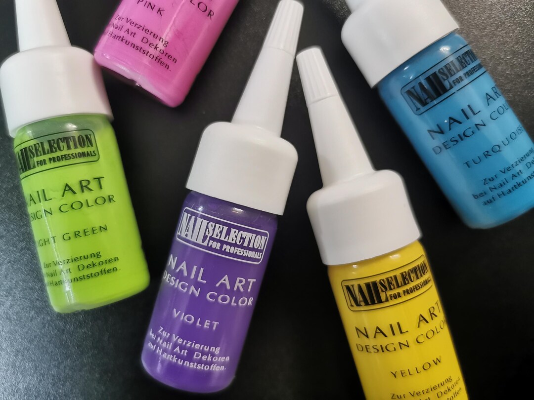 Acrylic Nail Art Paint Design Color 15ml - Etsy