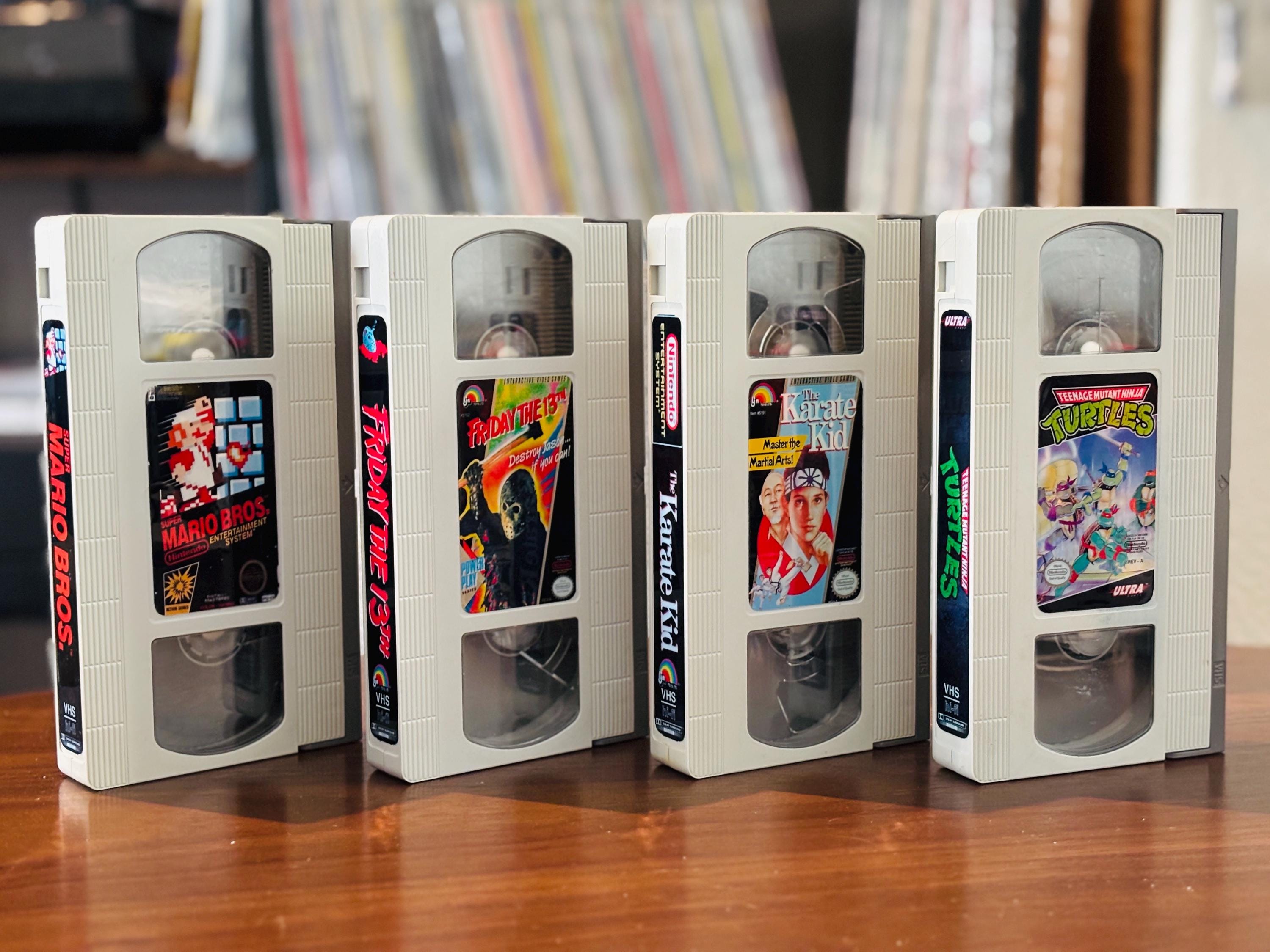 NES Themed Custom Super Mario Bros. Vhs Tape - Etsy