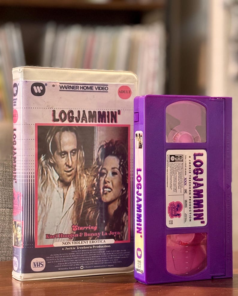 Logjammin’ Custom VHS Tape - Big Lebowski Limited Edition Custom VHS ...