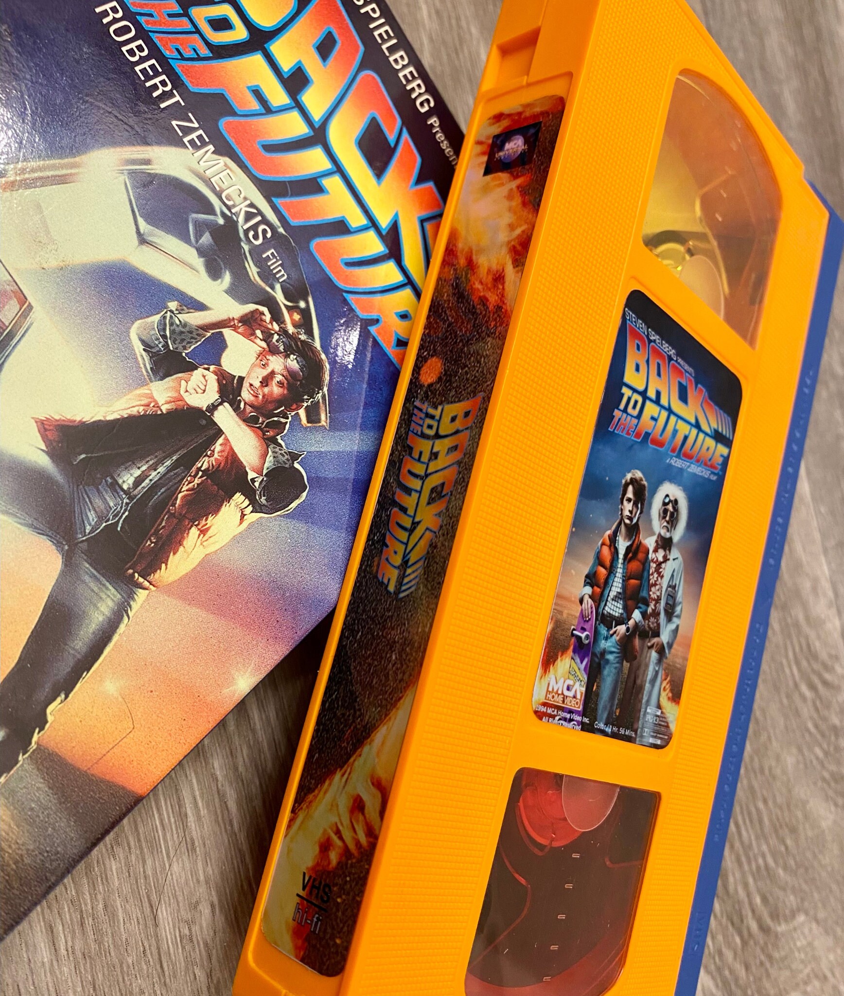 Back to the Future VHS Custom Spoolswaps™ Limited Edition Custom VHS ...