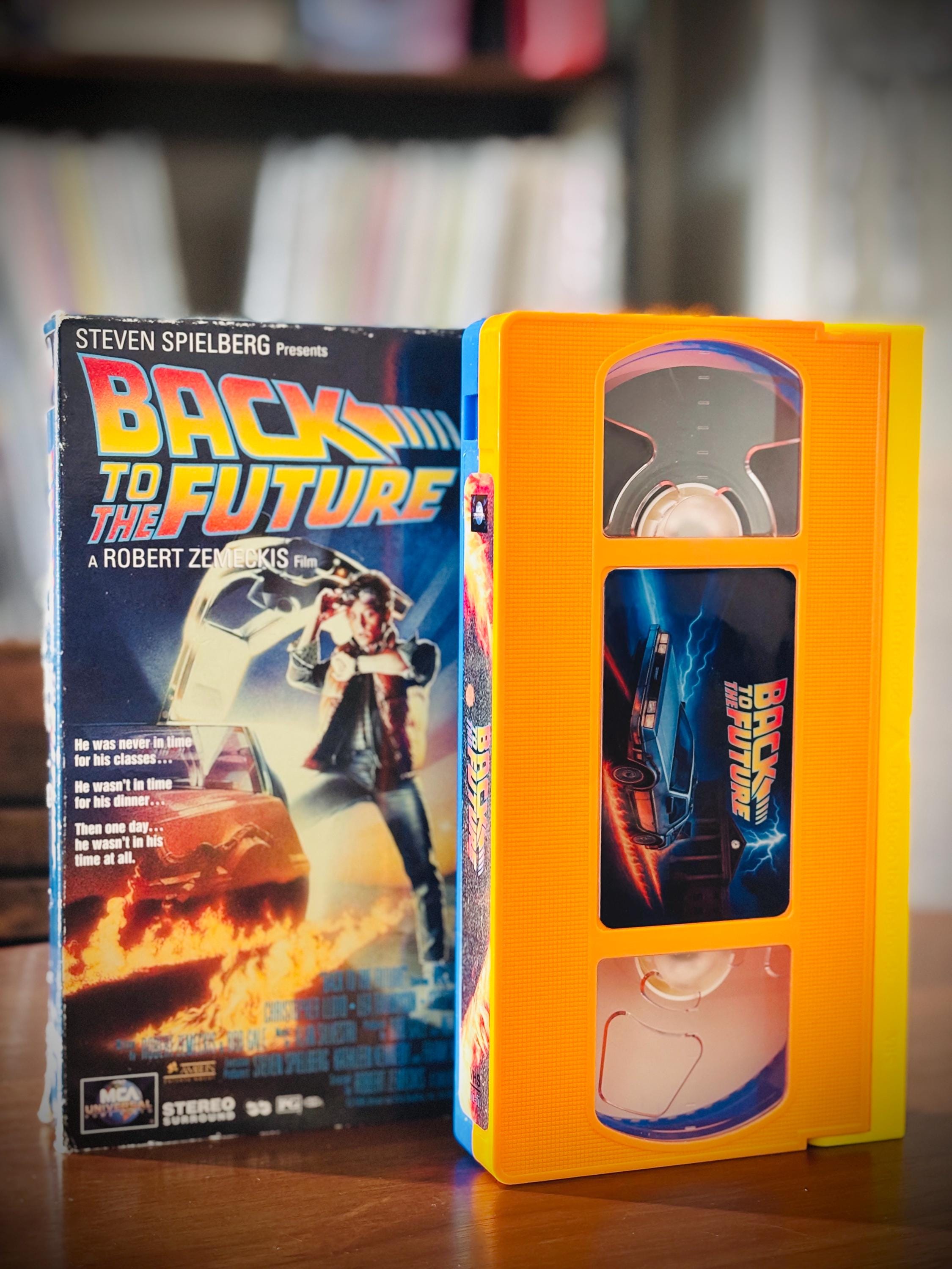 Back to the Future VHS Custom Spoolswaps™ Limited Edition Custom VHS ...
