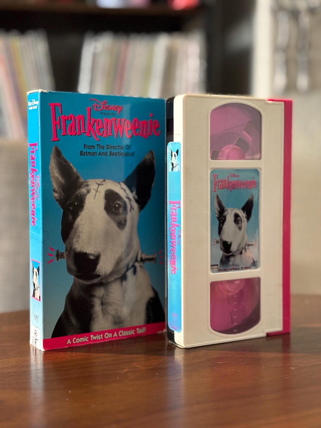 Frankenweenie Custom VHS Tape Limited Edition Tim Burton - Etsy