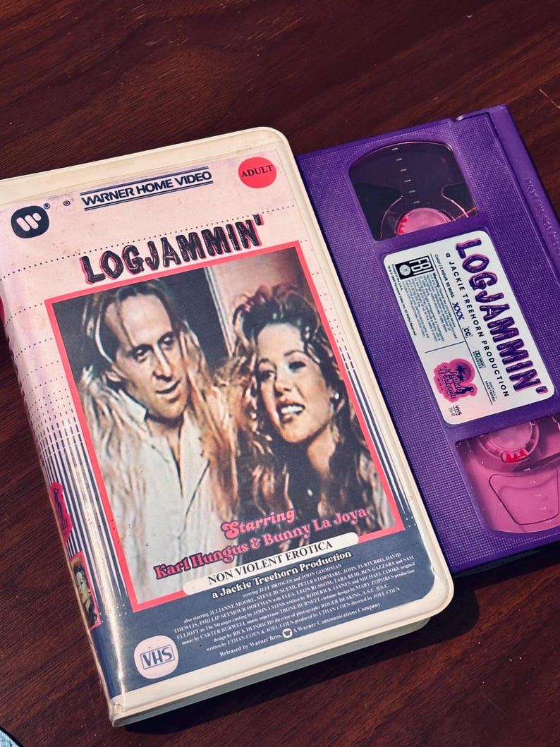 Logjammin’ Custom VHS Tape - Big Lebowski Limited Edition Custom VHS ...
