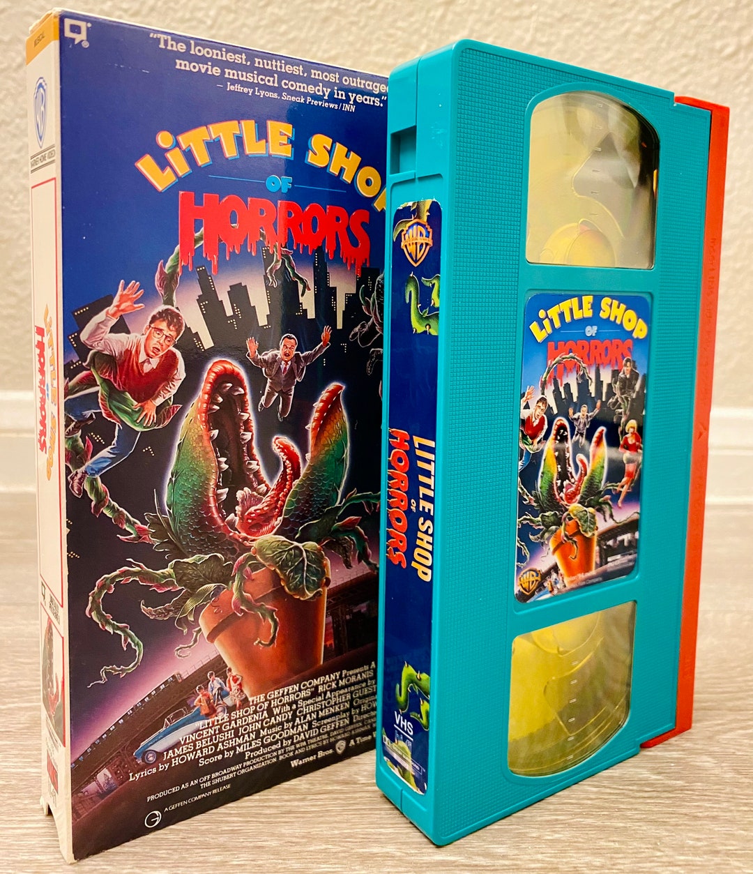 Little Shop of Horrors VHS 1987 Steve Martin Rick Moranis SpoolSwaps ...