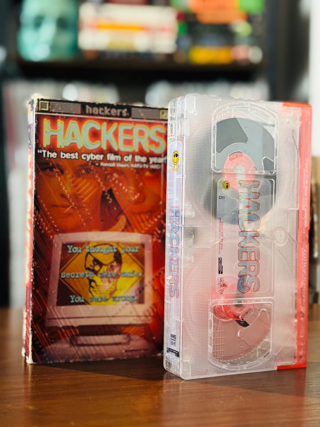 Hackers Custom VHS Tape - Spoolswaps Limited Edition Custom VHS Tape 1 ...
