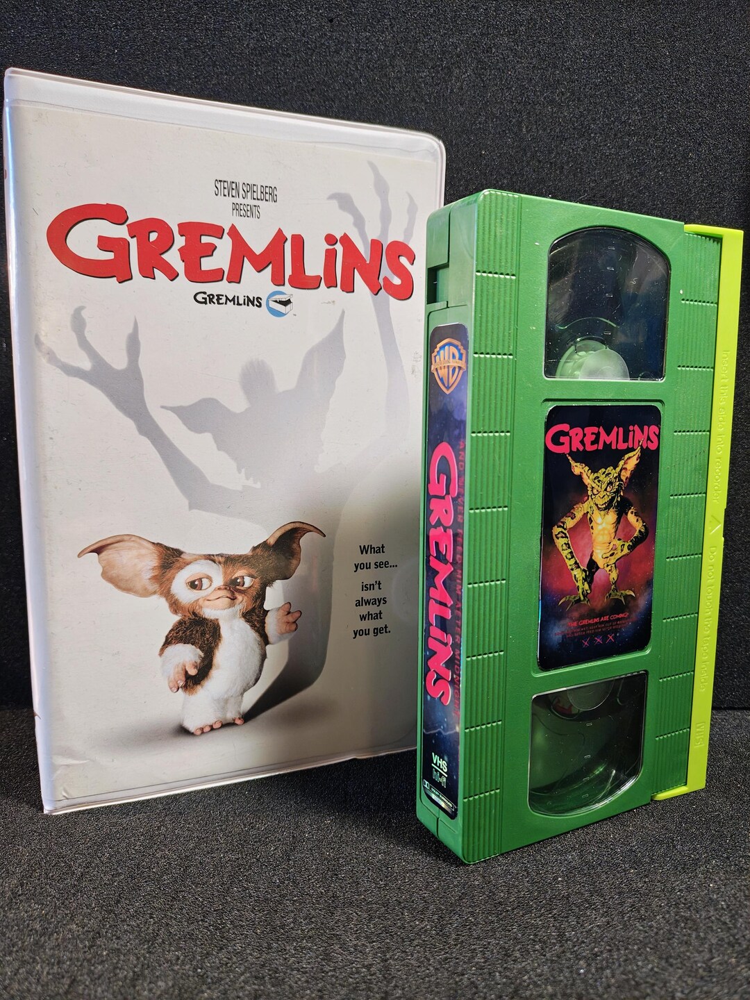 Gremlins Custom VHS Tape Spoolswaps Limited Edition Custom Horror VHS ...
