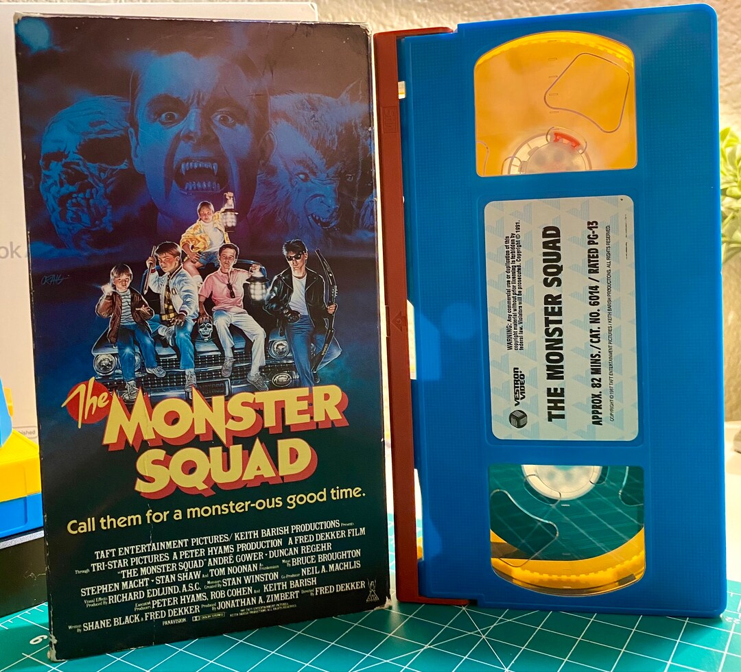 The Monster Squad VHS Movie Vestron Video 1987 Horror Cult Classic ...