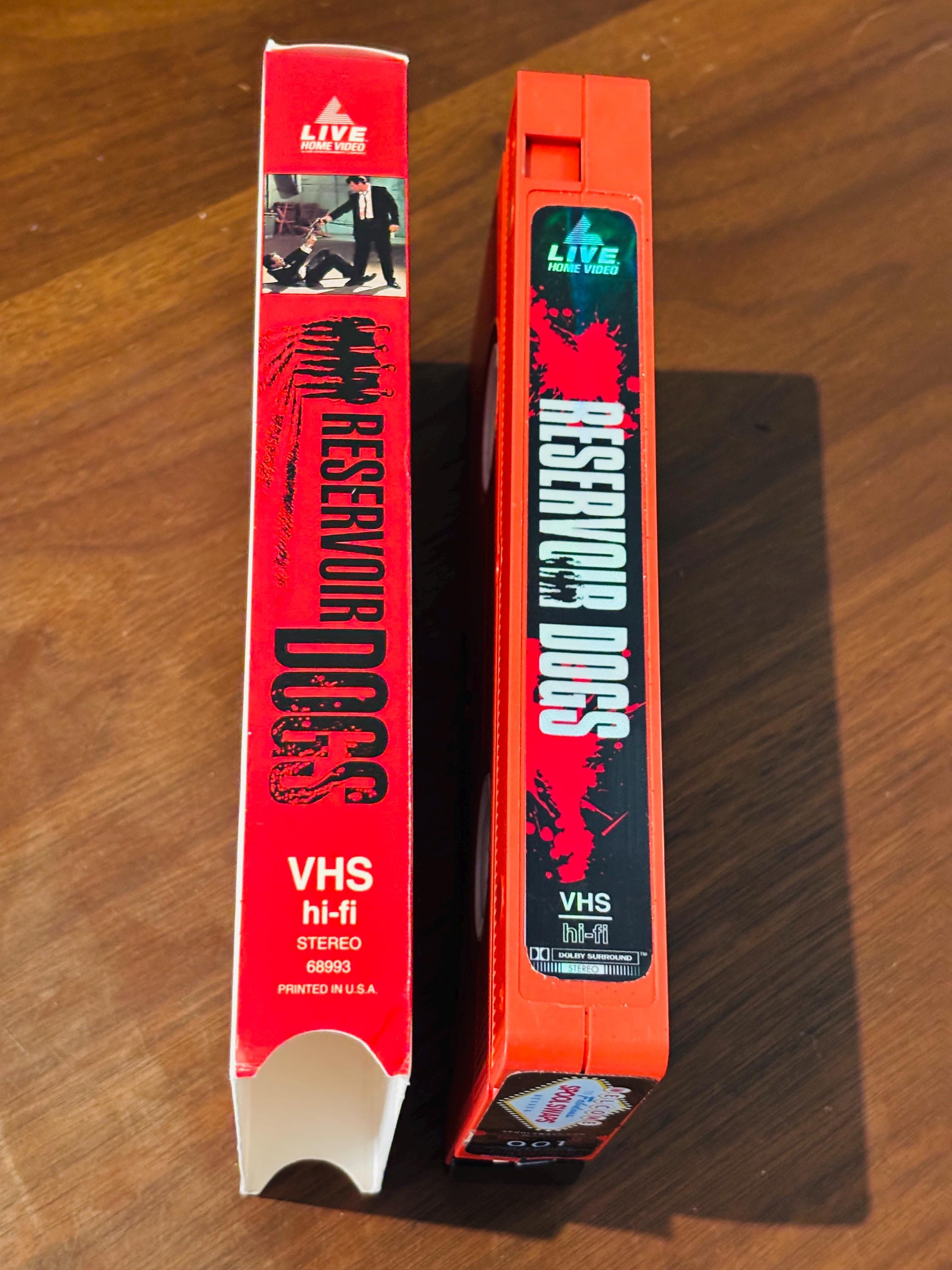 Reservoir Dogs Custom VHS Tape - Spoolswaps Limited Edition Custom VHS ...