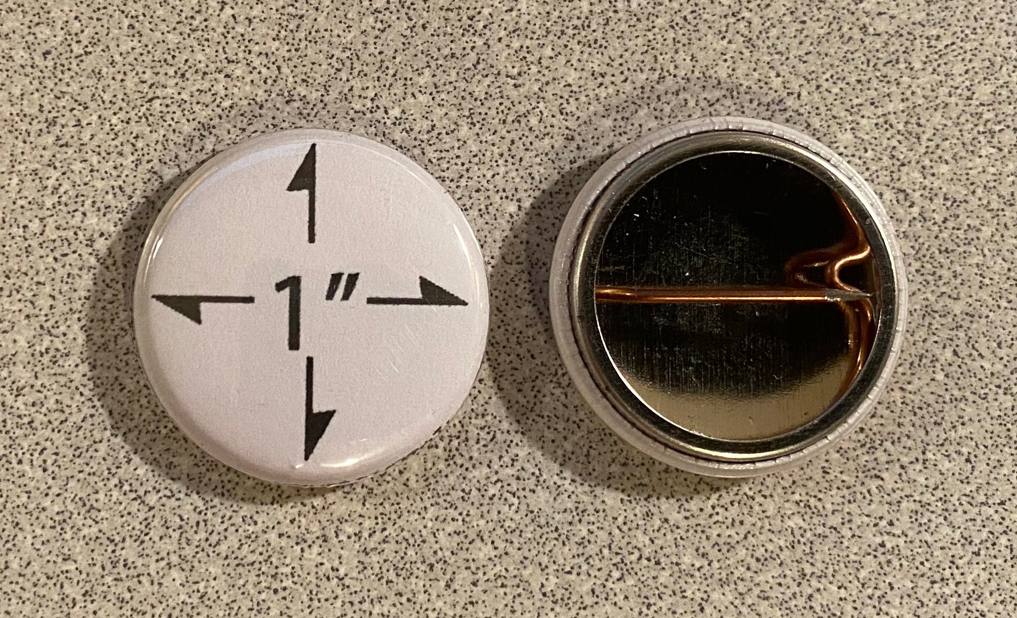 6 HAITIAN VOODOO VOUDON Veve Buttons Red on Black 1 Diameter Mini ...