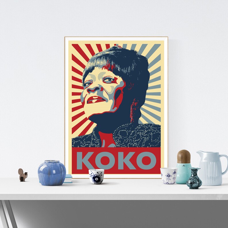 Koko Taylor Blues Singer Poster - 5th in Series - Etsy