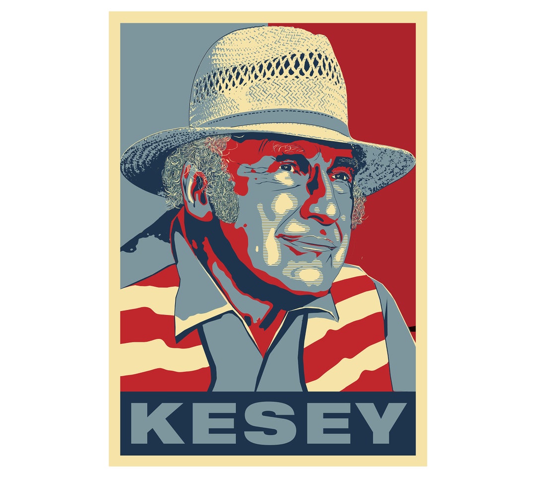 Ken Kesey Lsd Pioneer Proto Hippie Author Merry Prankster Etsy