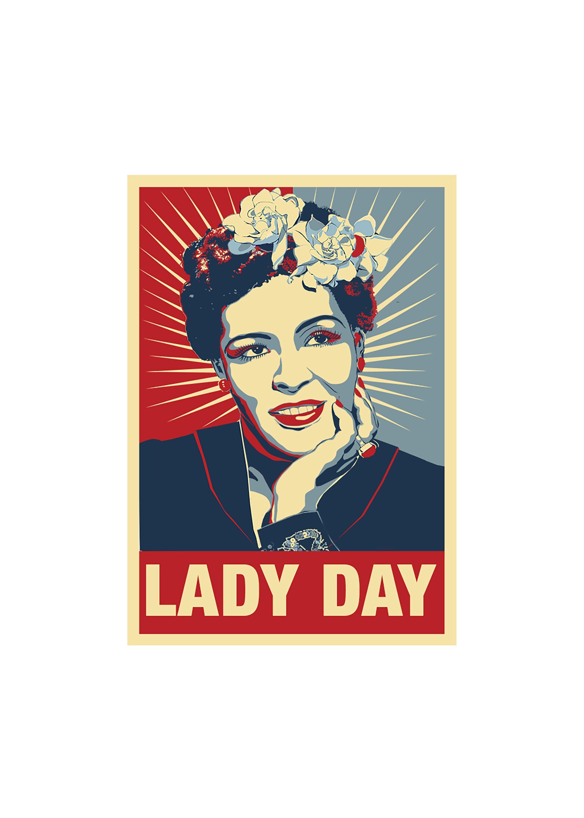 BILLIE HOLIDAY Lady Day A Print by Atelier Bagatelle - Etsy