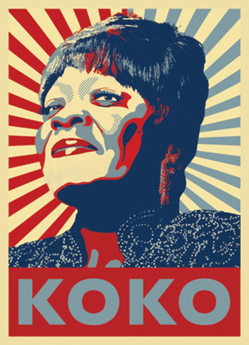 Koko Taylor Blues Singer Poster - 5th in Series - Etsy