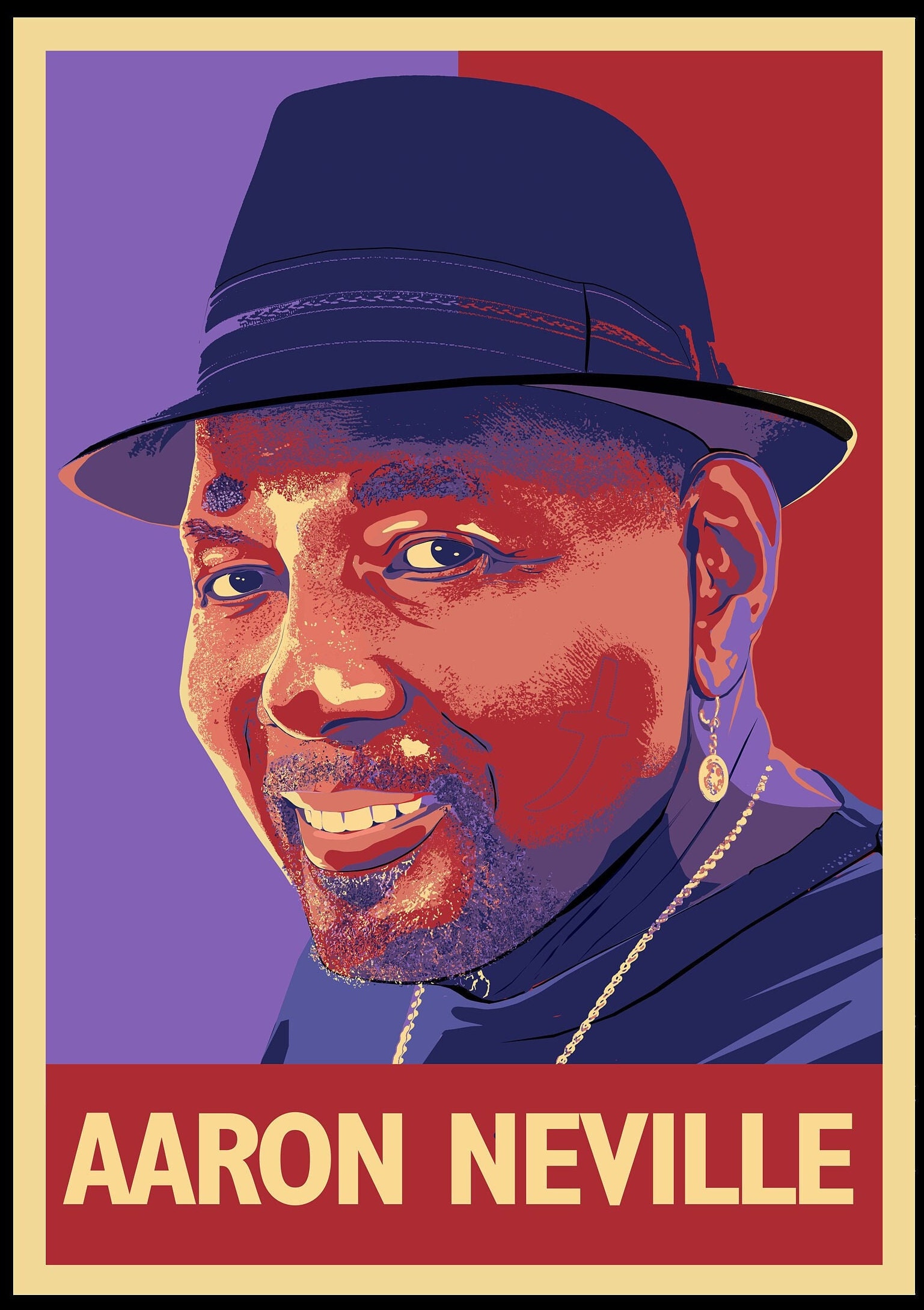 AARON NEVILLE - New Orleans Rhythm & Blues Singer And Member Of The ...