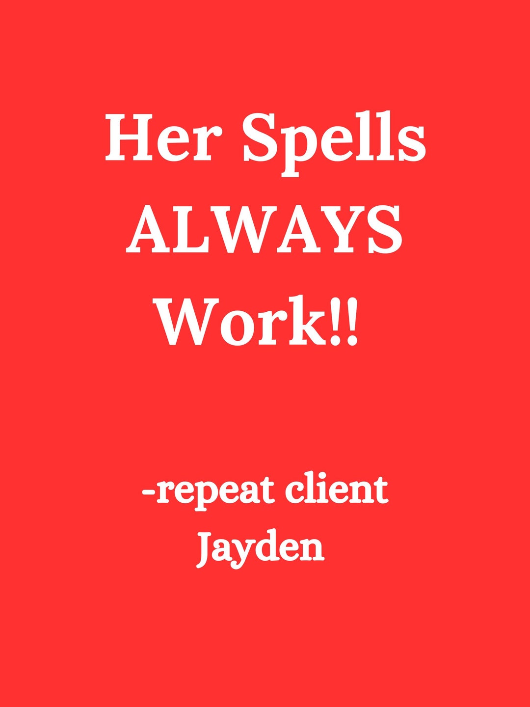 CAUTION Extreme Come Back to Me SPELL, Bring Back Ex, Come Back to Me ...