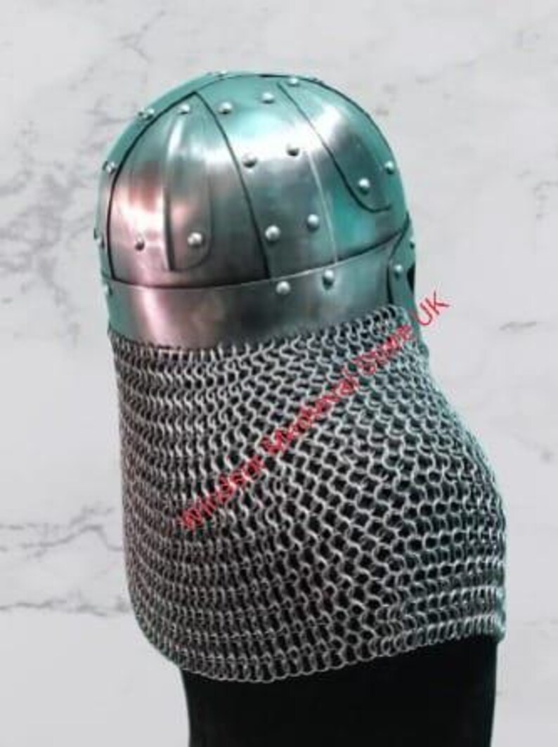 Butted Chainmail Aventail Only MS 10MM Ring ID 16 Gauge (1.6MM) Thick ...