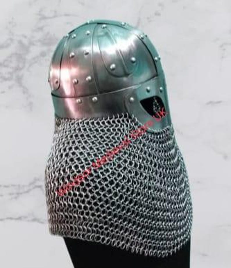 Butted Chainmail Aventail Only MS 10MM Ring ID 16 Gauge (1.6MM) Thick ...