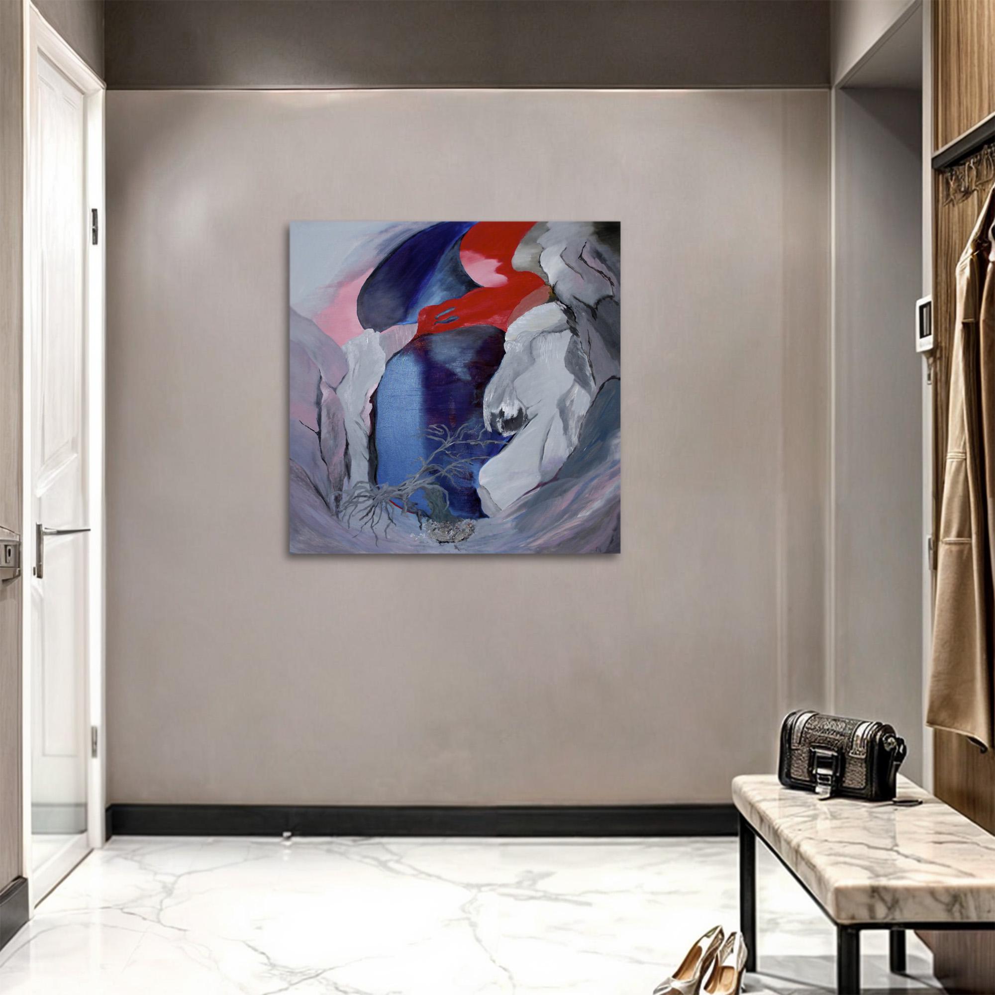 Abstract Landscape Artwork - Fine Art Collection: Original Oil Painting ...