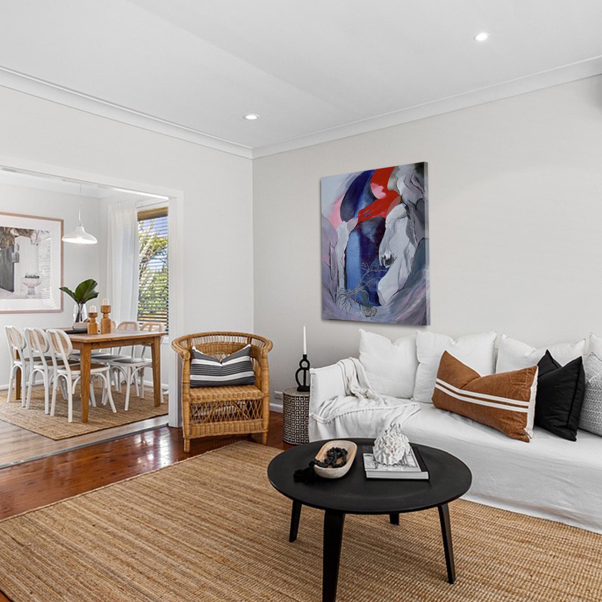 Abstract Landscape Artwork - Fine Art Collection: Original Oil Painting ...