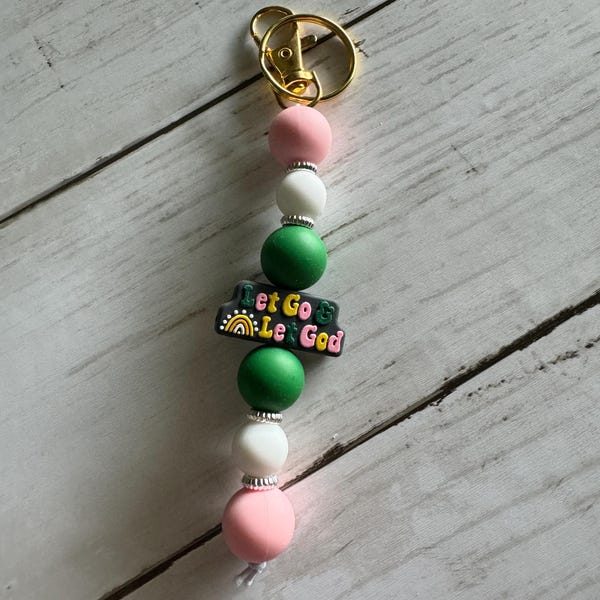 Let God Keychain - Etsy