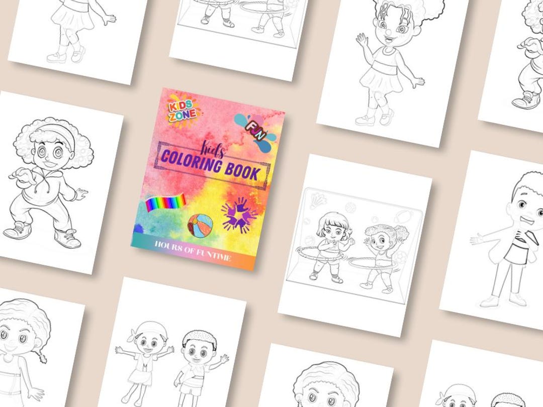Bible-themed Kids Coloring Book | Faith-based Activities for Children ...