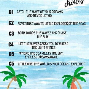 Ocean Theme Nursery | Kids Wall Art | Surf Nursery | Surf Nursery Decor ...
