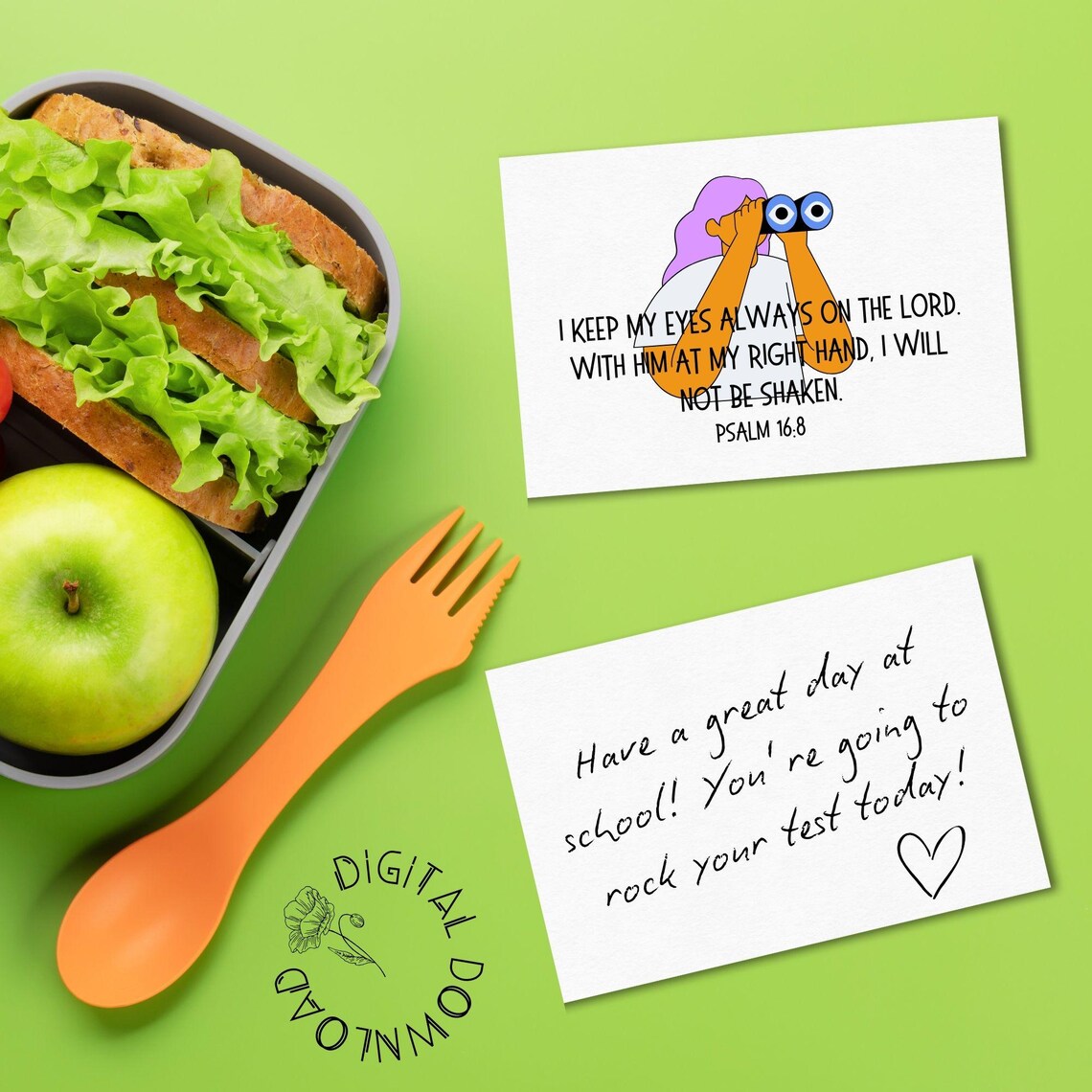 24 Lunch Box Notes | Notes for Teens | Notes for Kids | Bible Verses ...