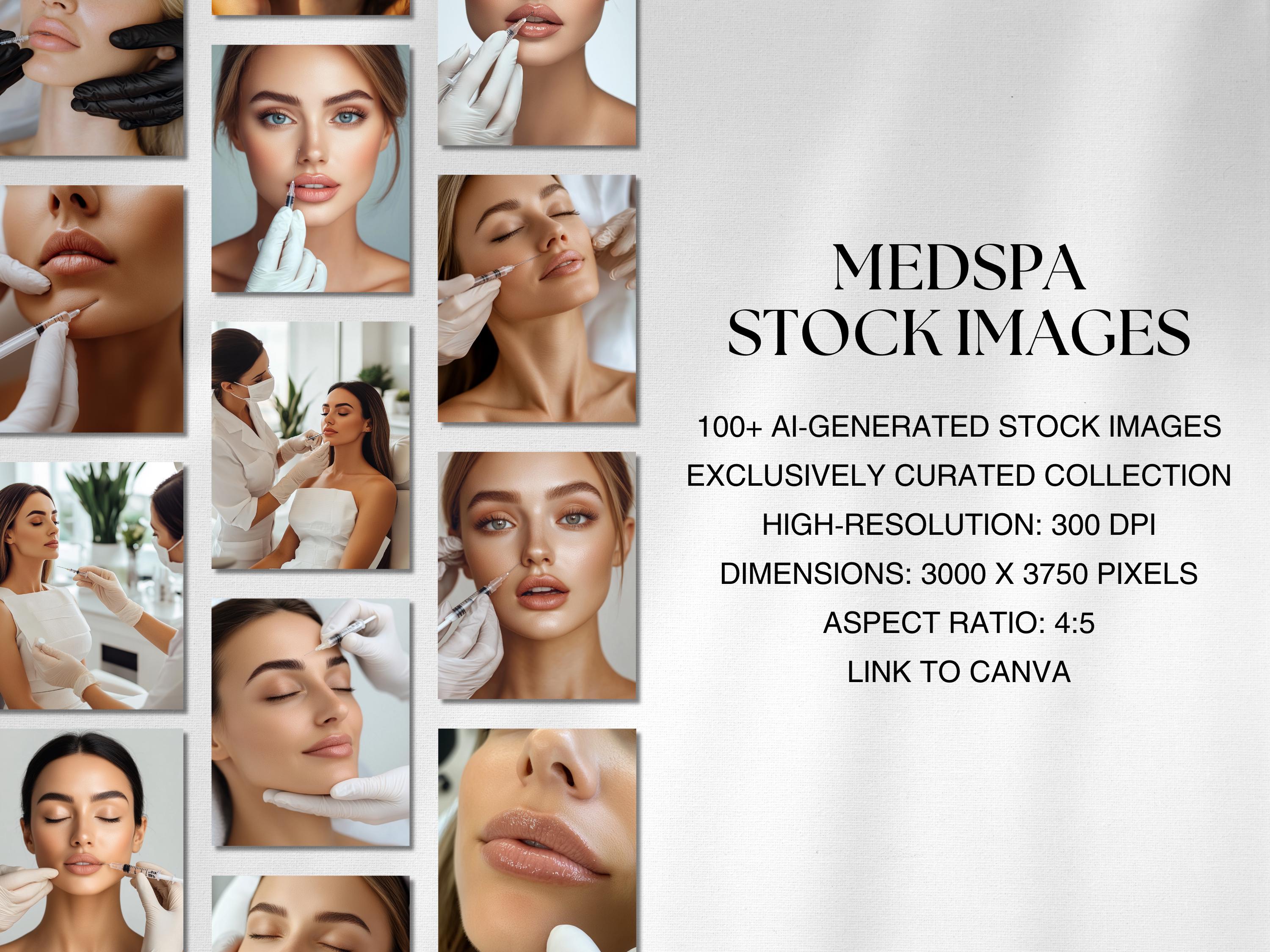 Medspa Social Media Templates Bundle Canva Med Spa Template for Botox ...
