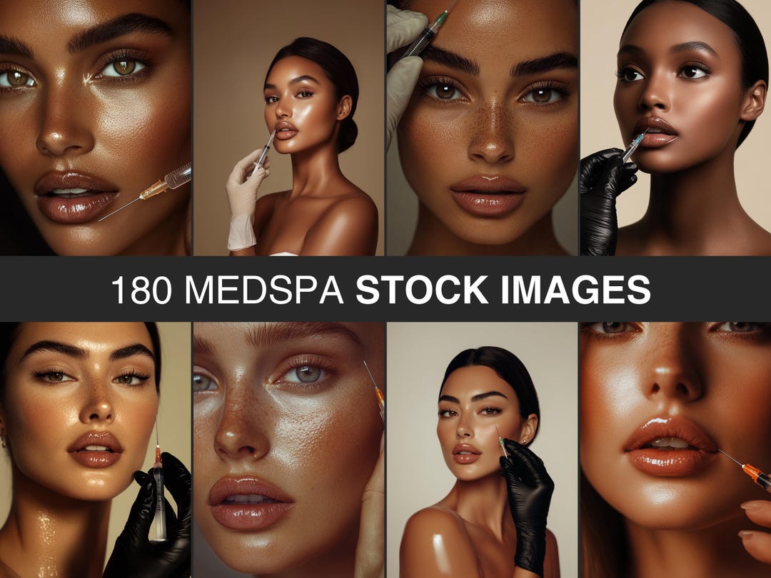 Medspa Stock Photos Nurse Injector Stock Photos for Botox, Fillers, Aesthetic Nurses & Skincare ...