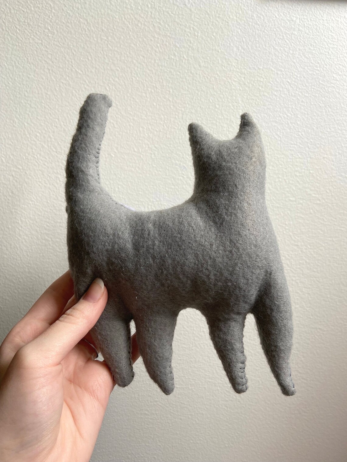 Adorable Handmade Stuffed Toy Cat - Patches, the Perfect Cuddly ...