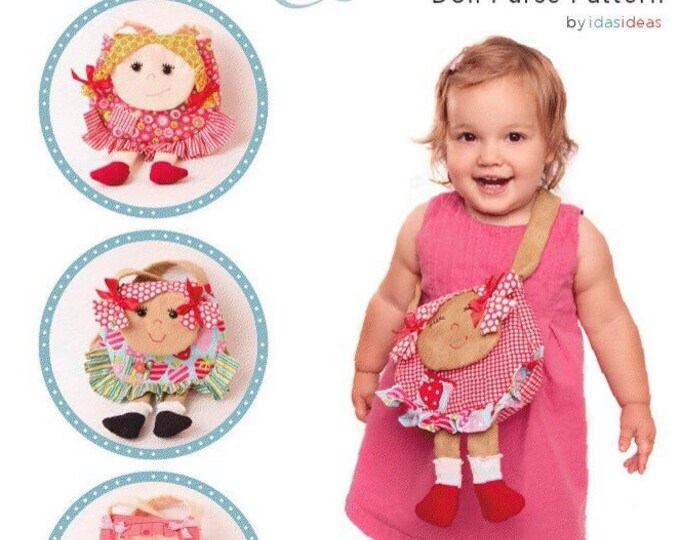 Pattern—doll Purse—it’s a “doll”and It’s a “purse.”—little Girl Gifts ...