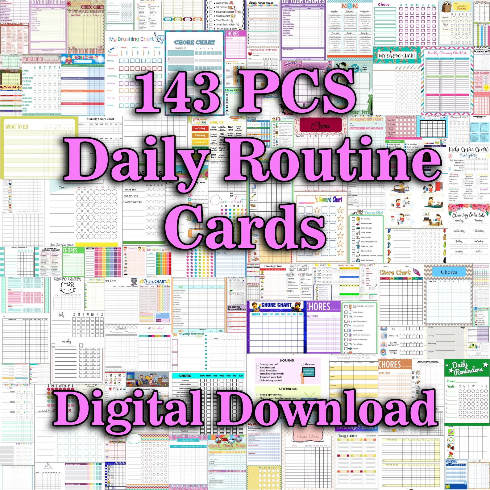 Daily Checklist, Daily Planner Kids, Daily Rhythm, Toddler Routine ...