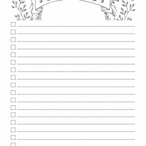 To-do List Planner, to Do List Template, to Do Liste, to Do List ...