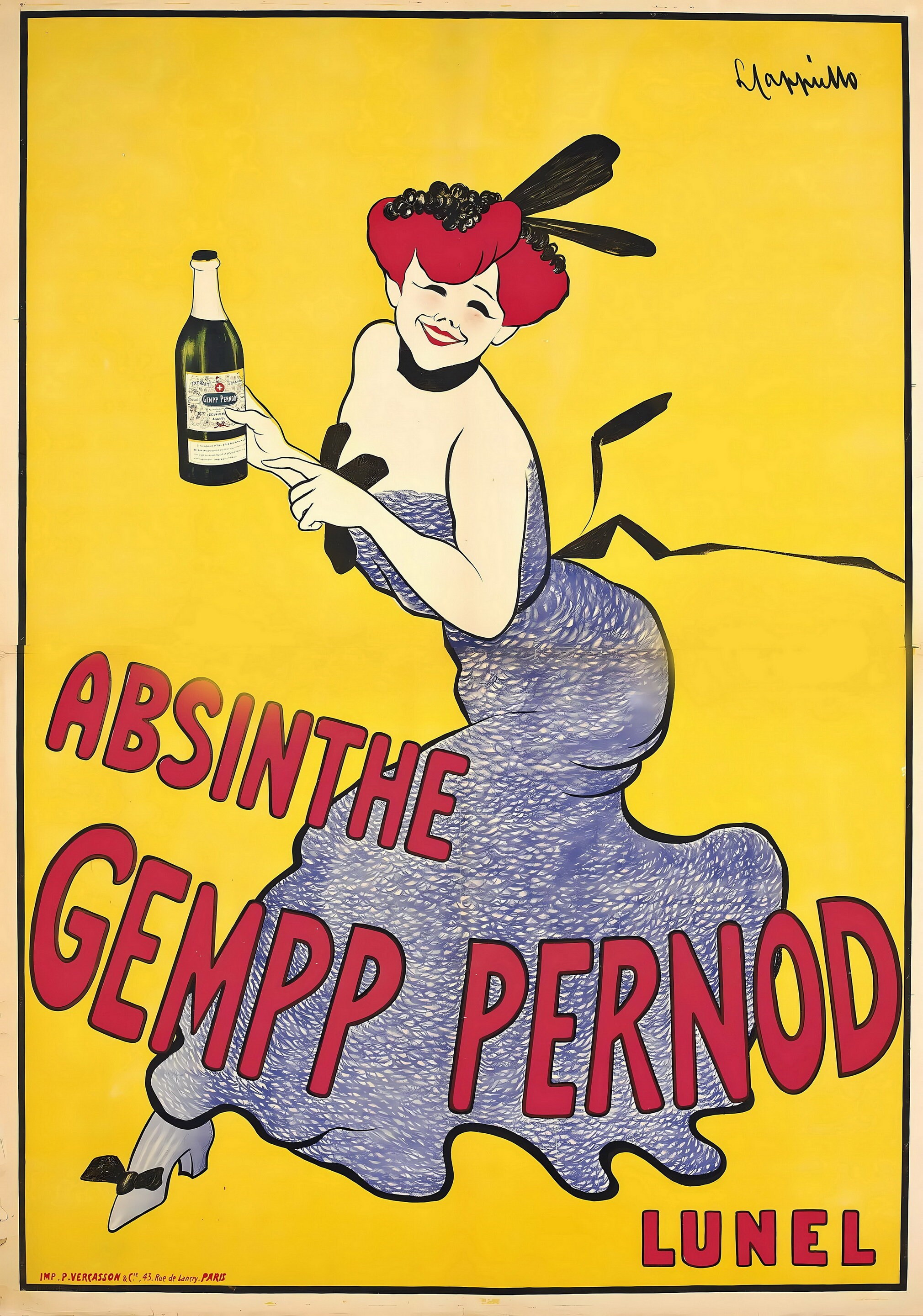 Absinthe Poster, Absinthe Bourgeois, Absinthe Set, Absinthe Robette ...