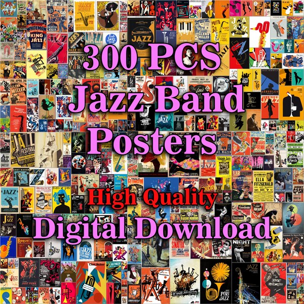 Jazz Poster - Etsy