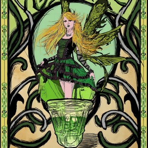 Absinthe Poster, Absinthe Bourgeois, Absinthe Set, Absinthe Robette ...