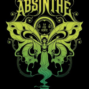 Absinthe Poster, Absinthe Bourgeois, Absinthe Set, Absinthe Robette ...