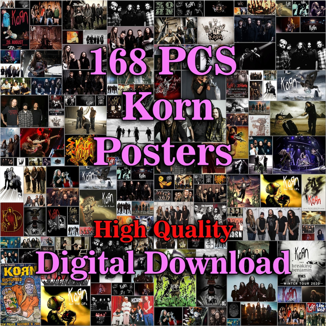 Rap Metal Poster, Nu Metal Poster, Industrial Metal Poster, Alternative ...