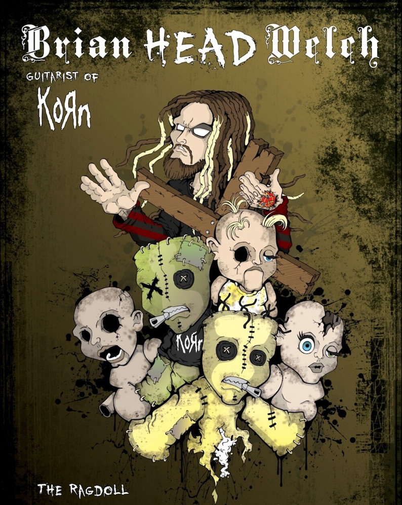 Rap Metal Poster, Nu Metal Poster, Industrial Metal Poster, Alternative ...