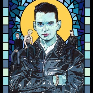 New Wave Poster, Electronic Rock Poster, Dance Rock Poster, Synth-pop ...