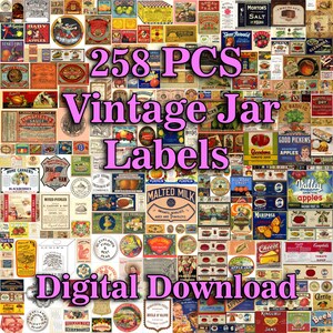 4oz Jar Labels, Jam Jar Labels, Vegan Food Label, Printable Jar Labels ...