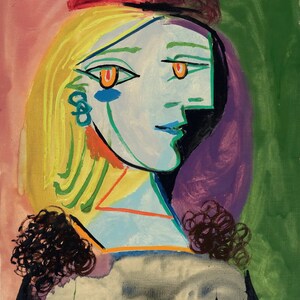 Picasso Vector, Picasso Flower Print, Guernica by Pablo Picasso ...