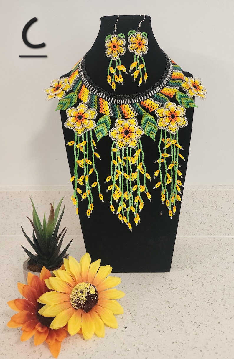 Mexican Huichol Handmade Beaded Necklace, Gifts Ideas, Gifts Ideas ...