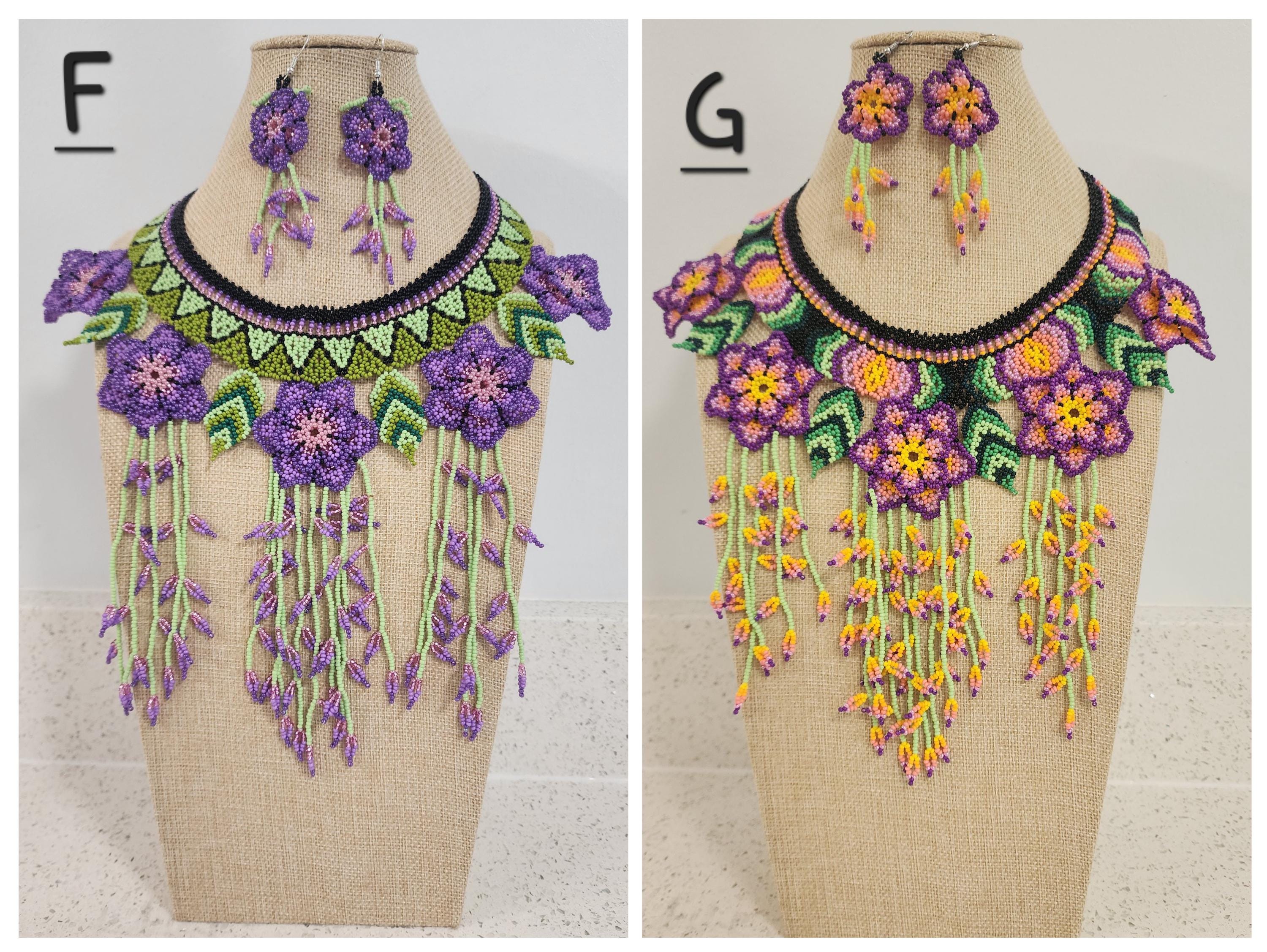 Mexican Huichol Handmade Beaded Necklace, Gifts Ideas, Gifts Ideas ...