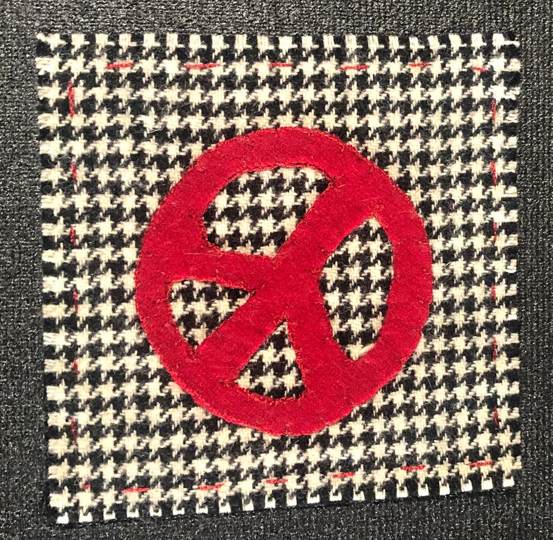 Peace Sign Mug Rug - Etsy